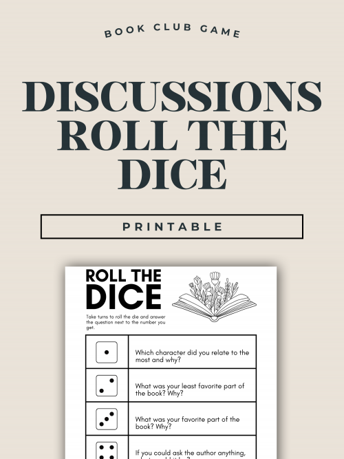 Printable Book Club Games For Your Next Meeting