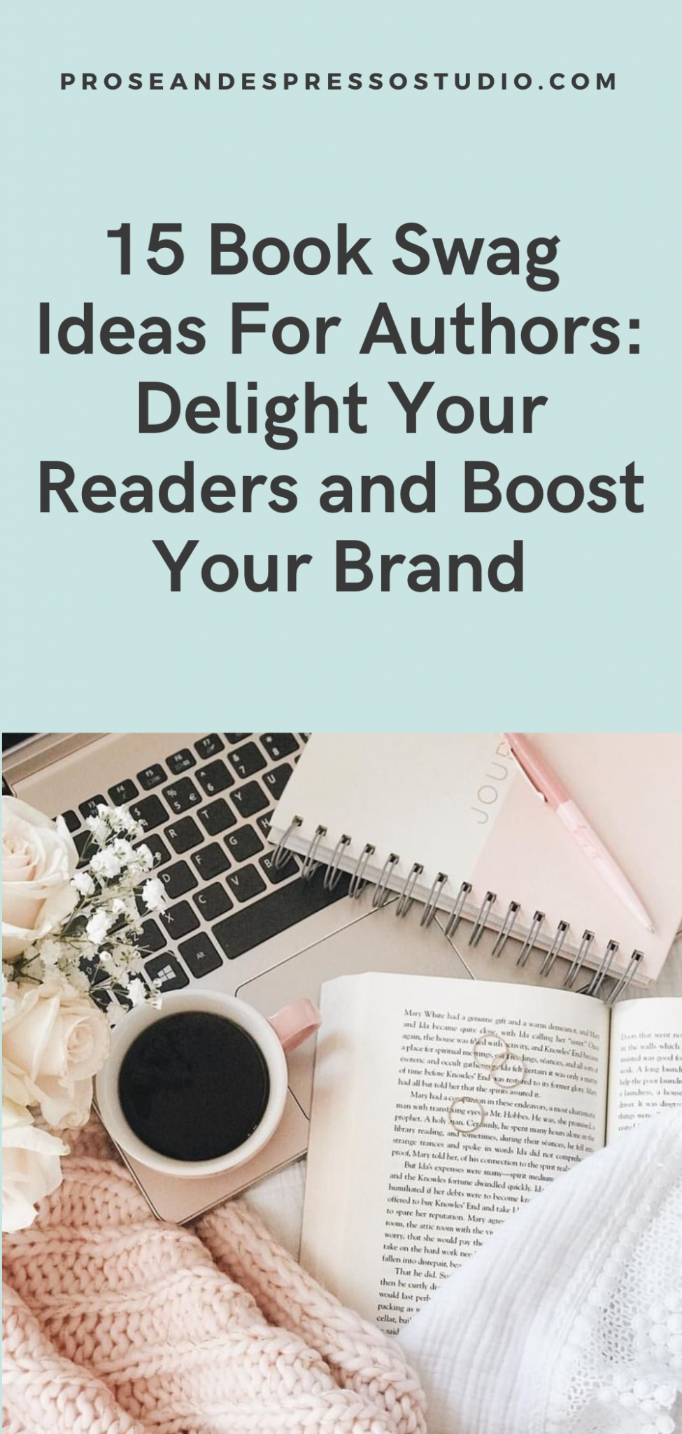 book swag ideas for authors to boost your brand