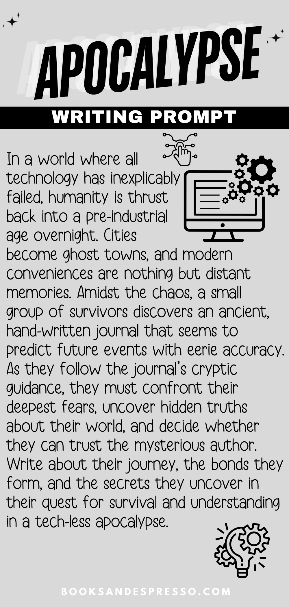 Writing prompt to Craft an Apocalypse Fiction